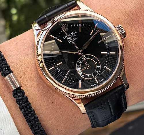 Часы rolex cellini dual time