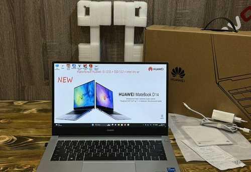 NEW Huawei Intel i5 1155/14' FHD IPS/SSD 512 NVMe