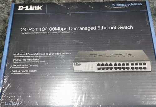 Маршрутизатор D-link Des-1024D Свитч