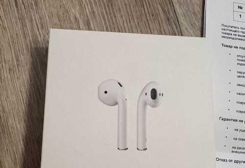 Наушники earpods 2