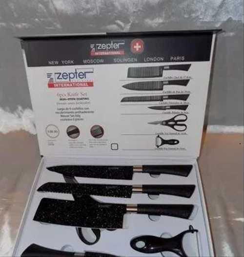Ножи кухонные набор zepter в подарочной коробке