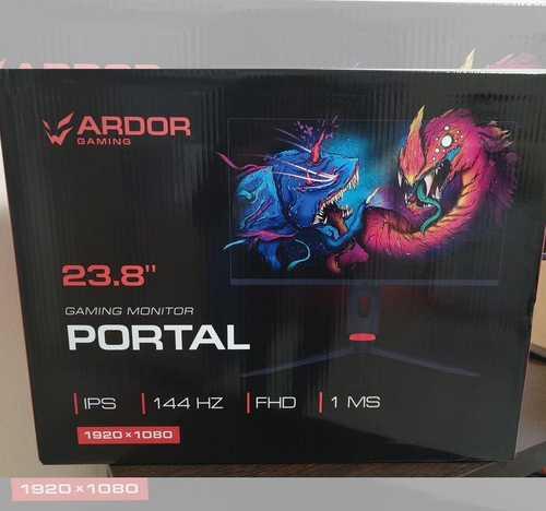 Продам монитор ardor gaming portal AF24H1 144Hz