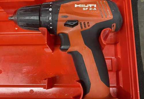 Аккумуляторная дрель-шуруповерт Hilti SF 2-A12