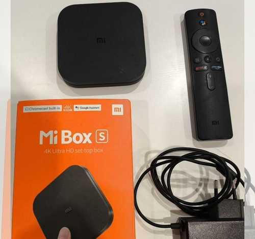 SMART tv приставка MI BOX S 4K