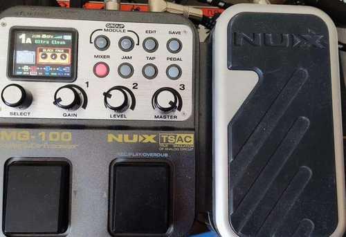 Гитарный процессор nux mg-100