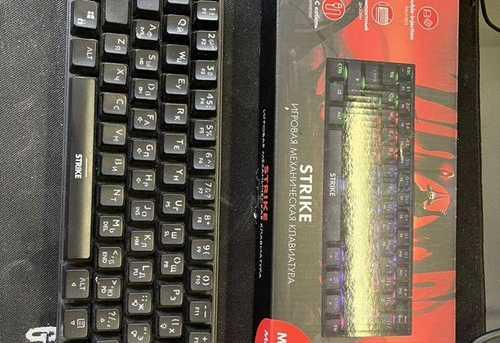 Игровая, механическая клавиатура dexp Strike USB