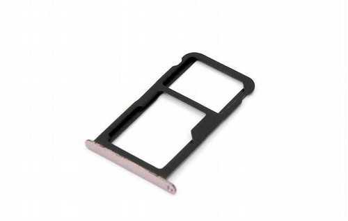 Лоток для SIM-карты Huawei P10 Lite розовый