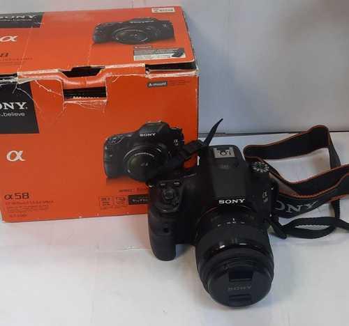 Фотоаппараты Цифровые Sony Alpha SLT-A58 Kit