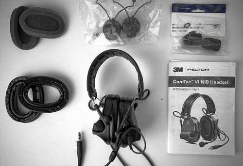 Активные наушники Peltor Comtac VI Dualcom