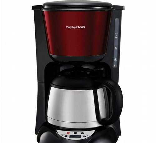Кофеварка Morphy Richards Accents Termal Red