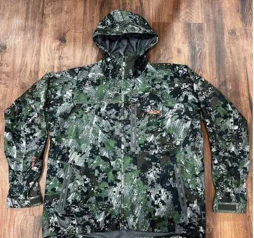 Куртка Sitka downpour jacket forest XL