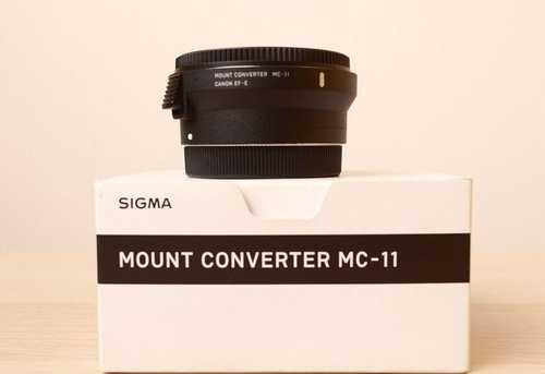 Адаптер Sigma MC-11 Canon EF на Sony E