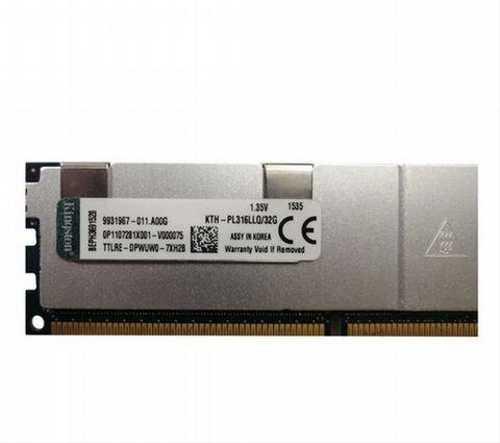 Kingston KTH-PL316LLQ/32G, DDR3, 32 гб, 12800R