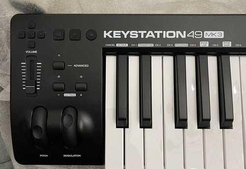 Midi клавиатура m audio keystation 49