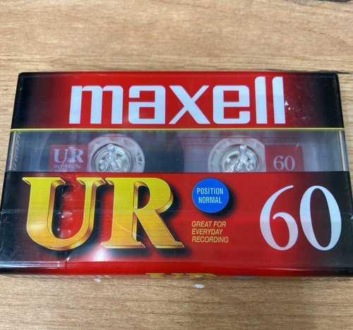 Аудиокассета Maxell UR 60 (2584)