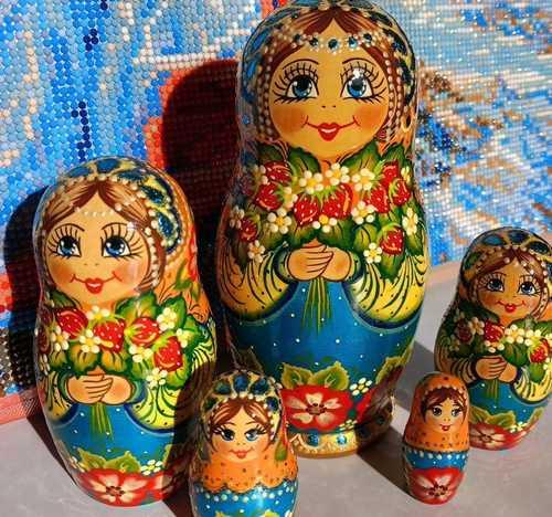 Матрешка коллекционная 5 мест