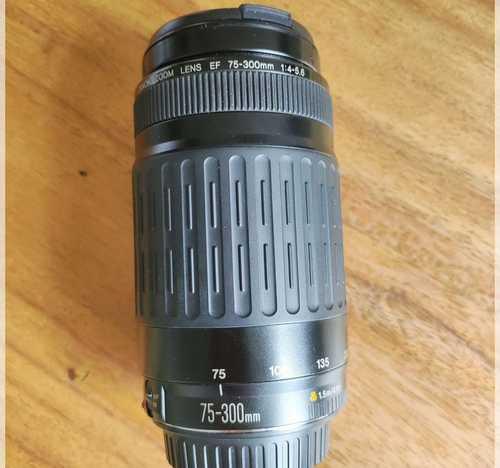 Объектив canon zoom lens ef 75-300