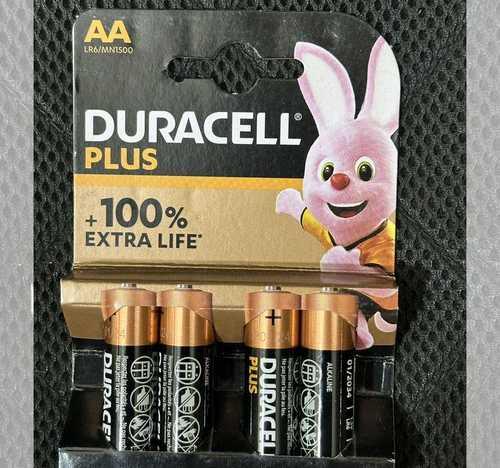 Батарейка Duracell Plus 4-х штучные