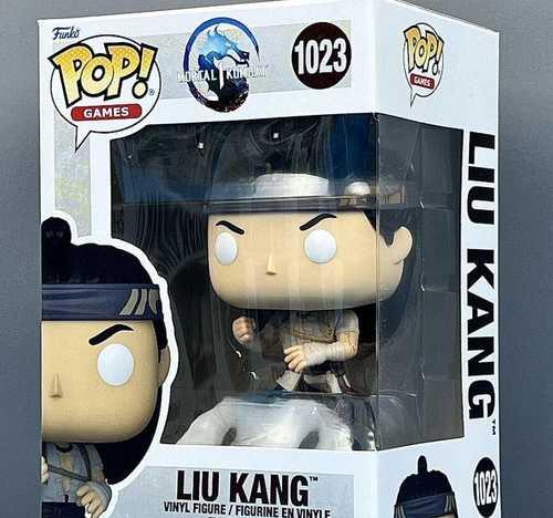 Funko Pop 1023 Liu Kang Mortal Kombat 1 (MK1) Game