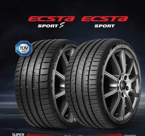 Kumho Ecsta Sport S PS72 225/40 R19 и 255/35 R19 93Y