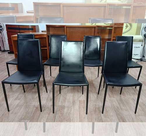 Кожаные стулья Calligaris (Италия)