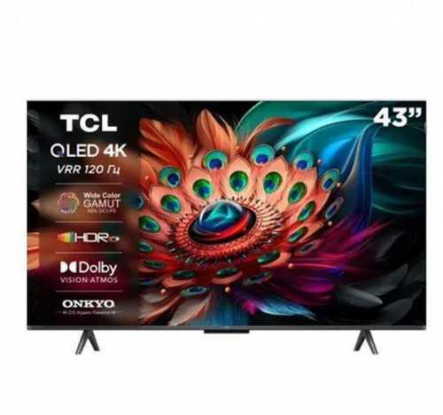 Телевизор Qled TCL 43C655 (2024)