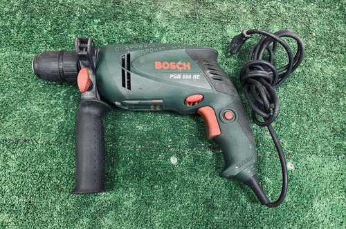 Дрель ударная bosch PSB 550 RE