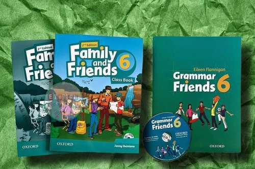 Fаmily аnd friеnds 6 + Grammar Friends 6 + 3CD