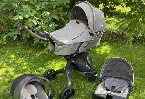 Коляска stokke xplory v6 3 в 1