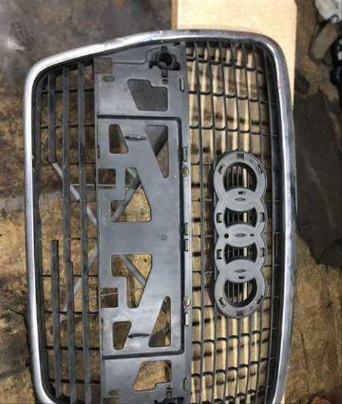Решетка радиатора audi a6 с6