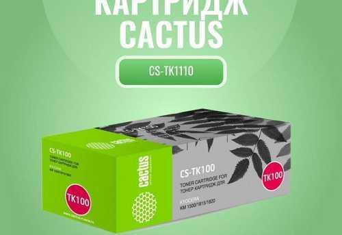 Картридж Cactus CS-TK110, черный / CS-TK110