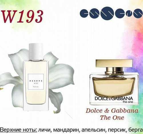 Dolce & Gabbana The one Essens 193