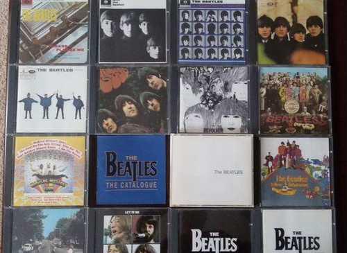 The Beatles коллекция 16шт фирменных CD