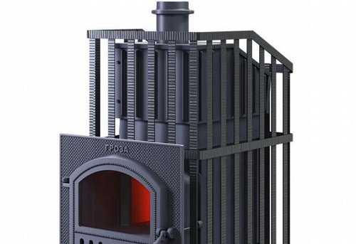 Чугунная печь Гефест Гроза 18 (П) Ураган