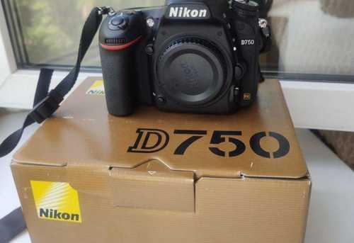 Nikon D750 пробег 80318