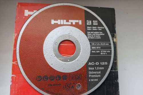 Диск отрезной hilti AC-D 125