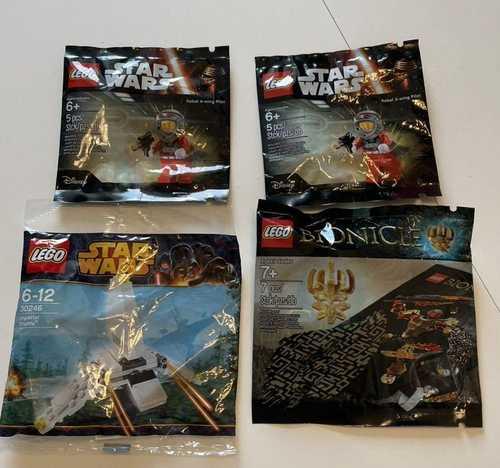 Lego star wars/bionicle полибэги новые