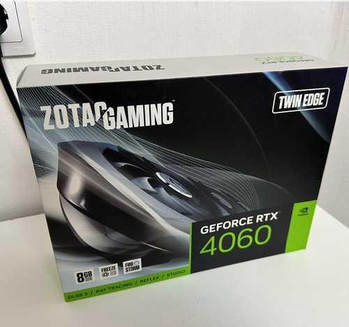 Zotac Видеокарта nvidia GeForce RTX 4060 8 гб