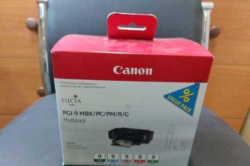 Набор картриджей Canon PGI-9 MBK/PC/PM/R/G