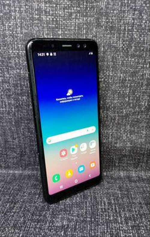 Телефон Samsung A8 2018 4/32gb