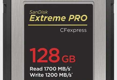 SanDisk CFexpress Type B 128GB. новый
