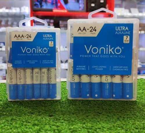 Батарейки аа ааа voniko superalkaline