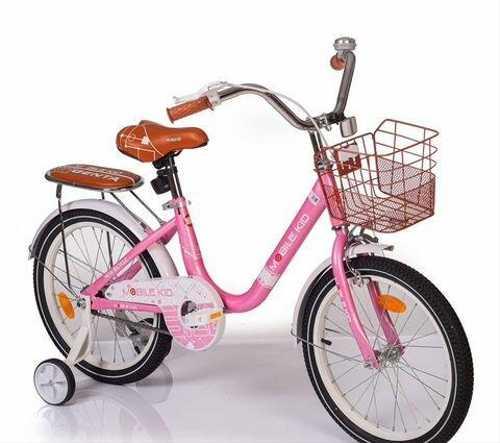 Велосипед детский 18" Genta (Mobile Kid) розовый