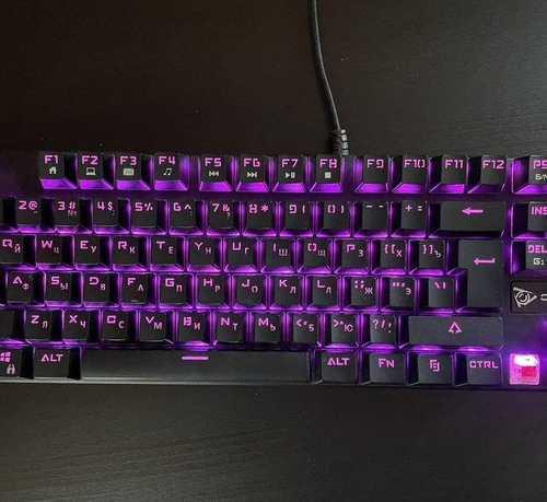 Игровая клавиатура qcyber dominator tkl