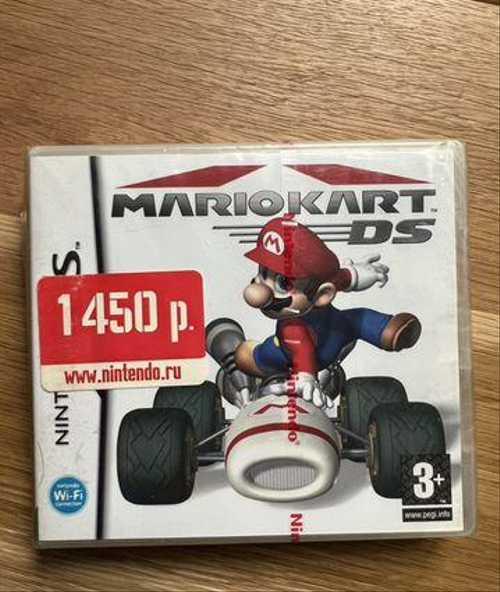 Mario Kart ds новый запечатанный