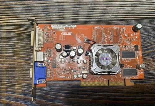 Видеокарта AGP Asus A9550GE/ TD 128Mb DDR