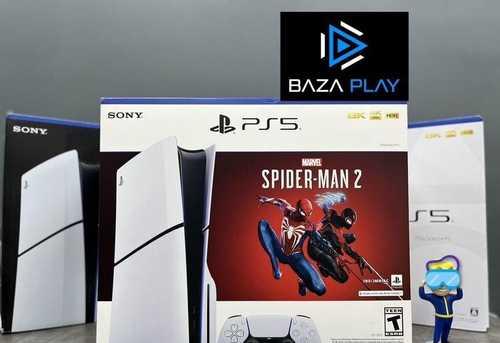 Sony Playstation 5 Slim Spider man / Гарантия год
