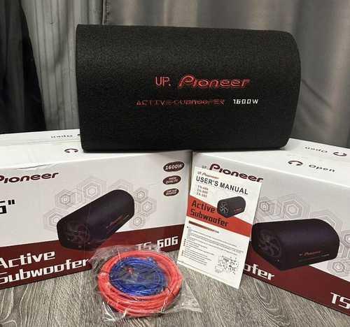 Активный Сабвуфер Pioneer 6 дюймов 1600w