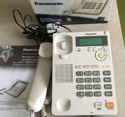 Телефон Panasonic KX- TS 2565 RU проводной