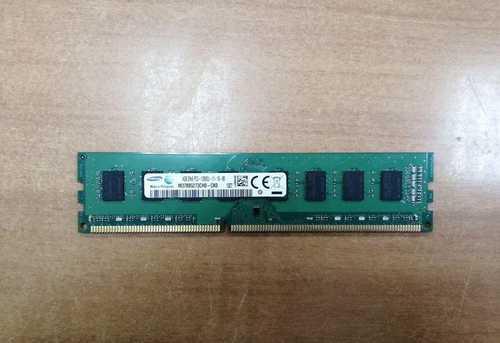 Оперативная память DDR3 4Gb samsung, 1600MHz
